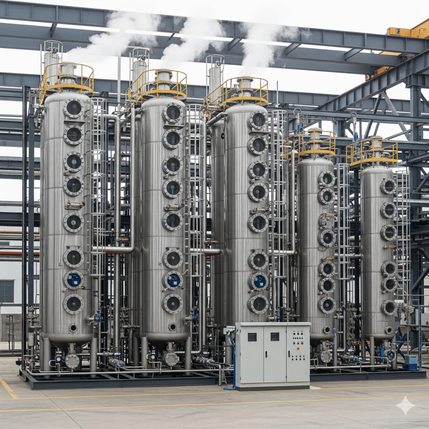 Multi-Effect Evaporation (MEE) System | HYDRODYNA