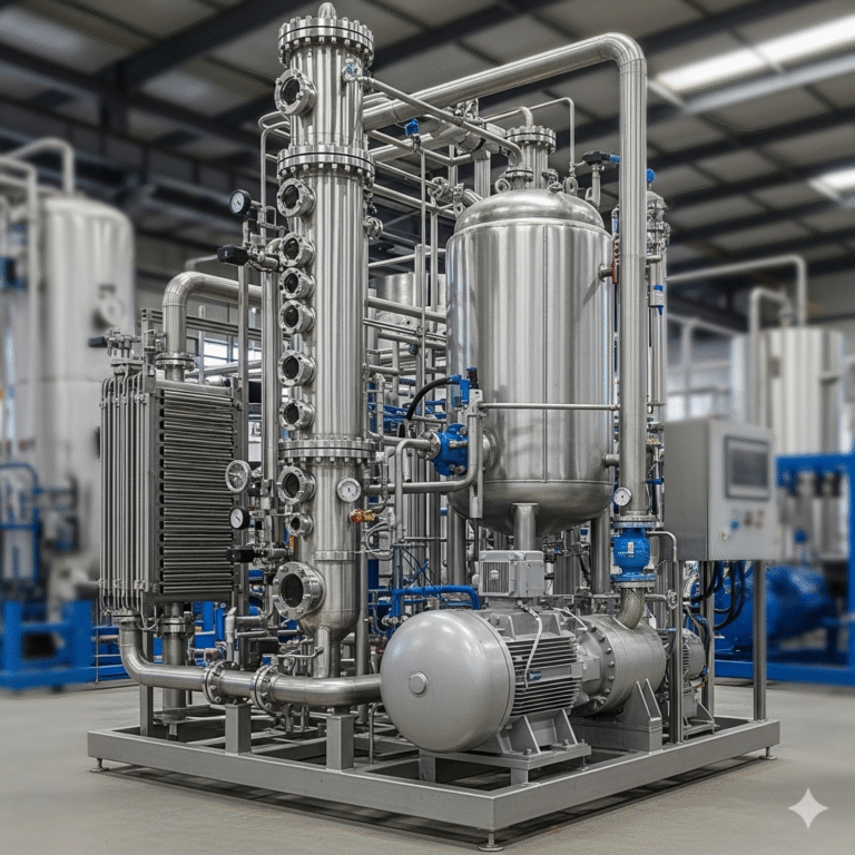 MVR Evaporation System | HYDRODYNA